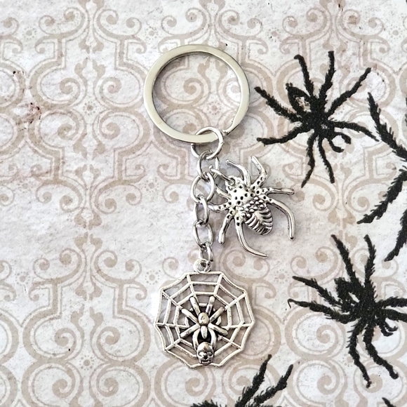 Accessories | Spider Web Keychain | Poshmark